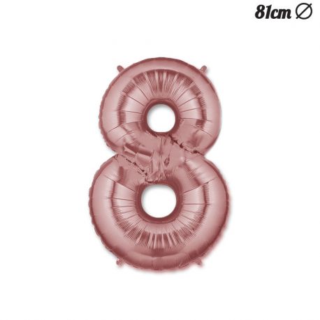 Balão Número 8 Foil 81 cm