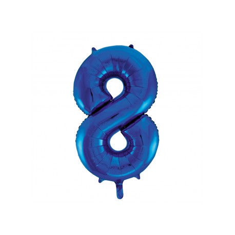 Balão Número 8 Foil 81 cm