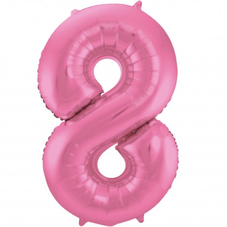 Balão Número 8 Foil 81 cm