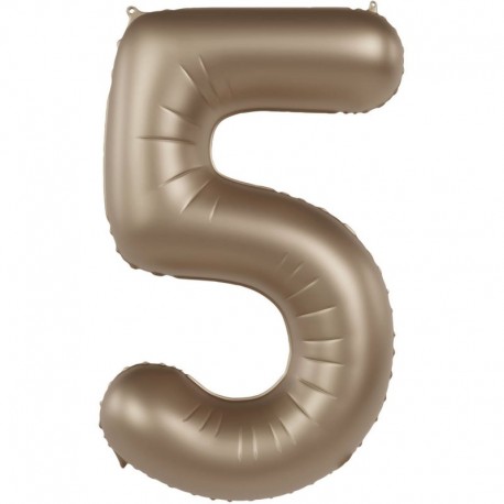 Balão Número 5 Foil 81 cm