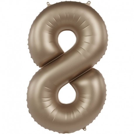 Balão Número 8 Foil 81 cm